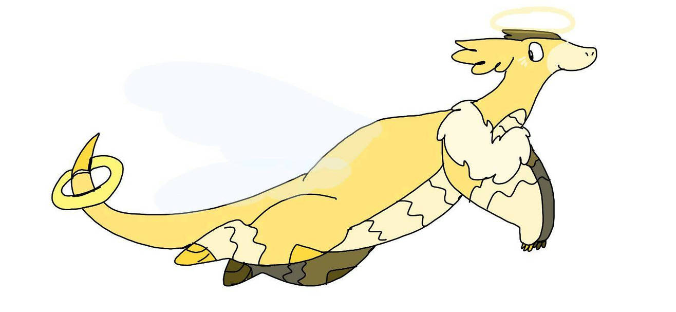 Angel Dragon Fakemon 112322 By Rubybadger223 On Deviantart