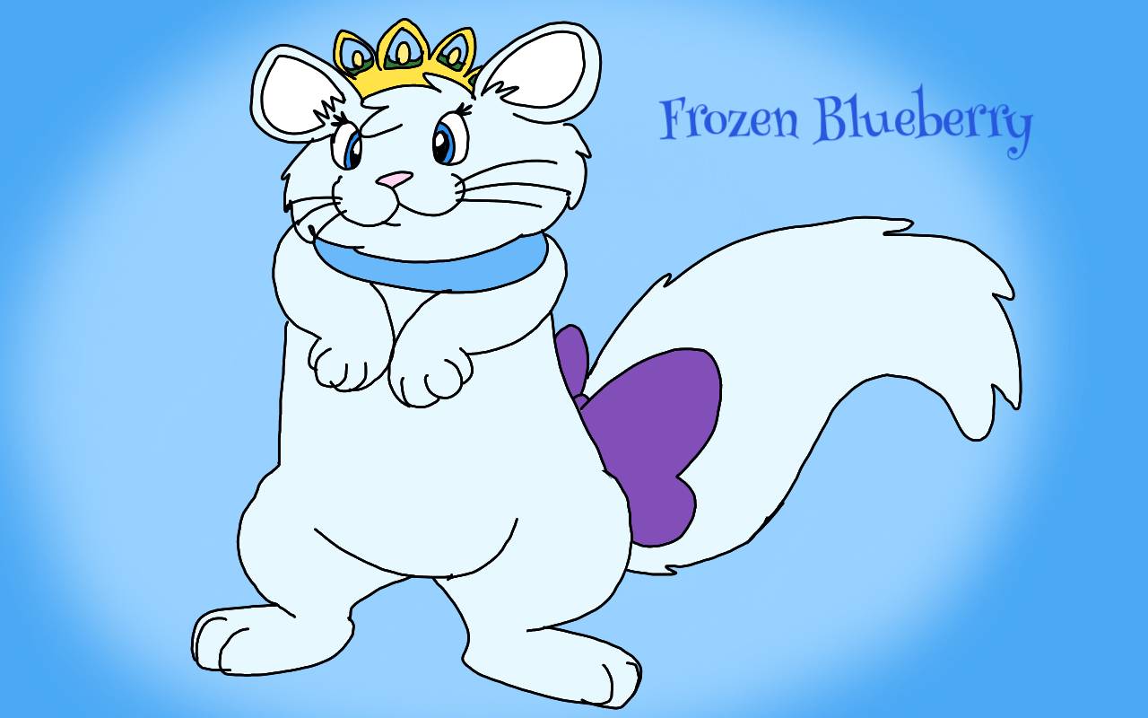 Frozen Blueberry By Rubybadger223 On Deviantart