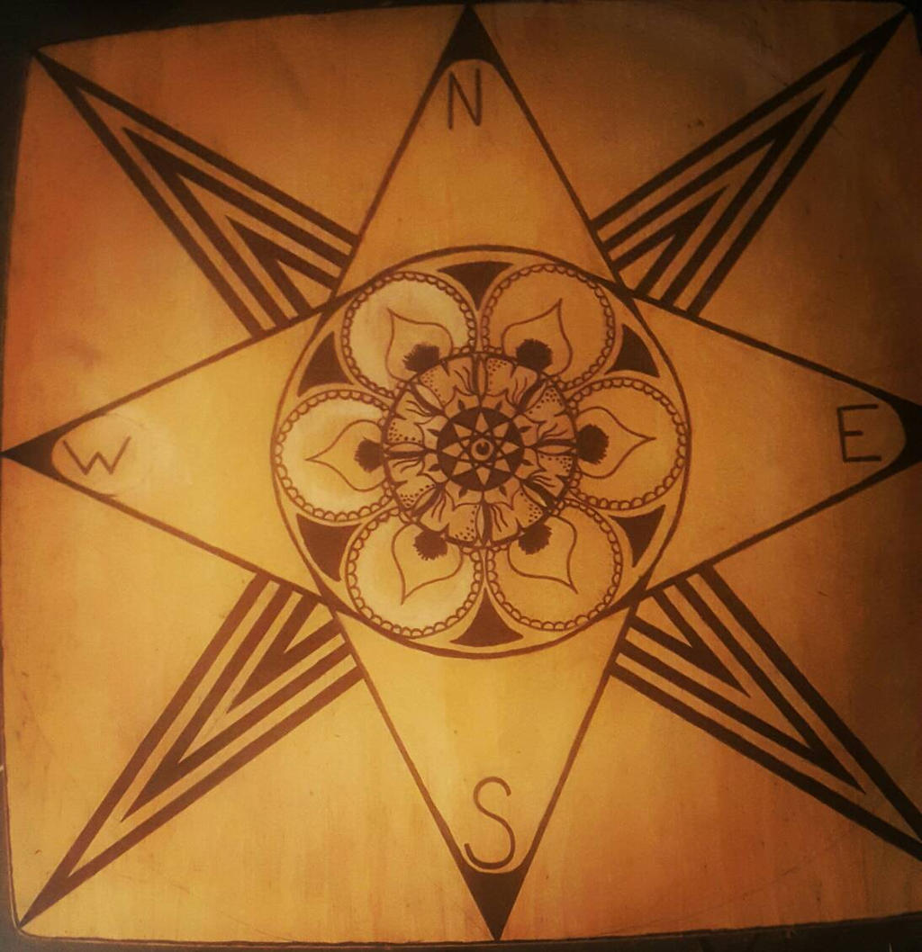 Mandala Compas By Wallinart On Deviantart