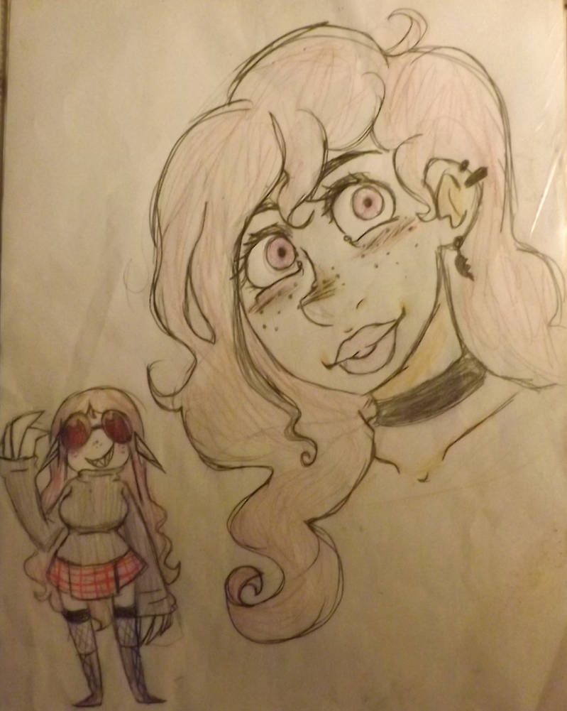 Charlotte Scarlett Creepypasta Oc By Rosie Monster On Deviantart