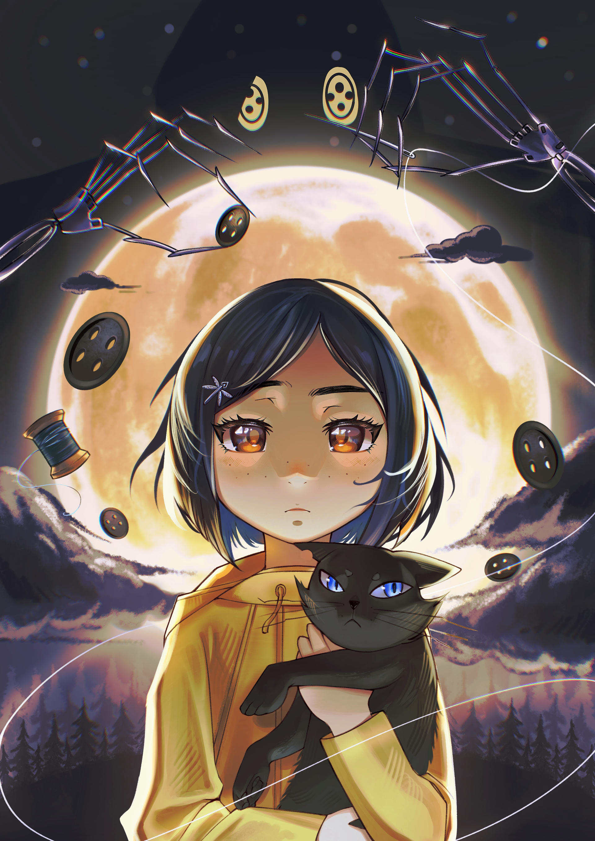 Coraline Fanart By Muku Maru On Deviantart