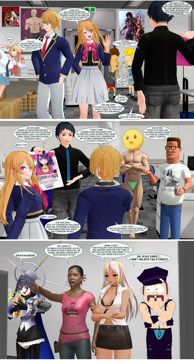 Mmd Comic All About Hoshino By Djlordsuzaku2 On Deviantart