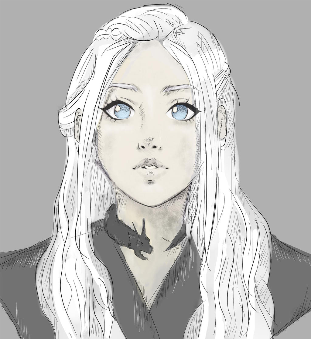 Dragon Princess But Actually Colored A Bit By Cheerioq On Deviantart