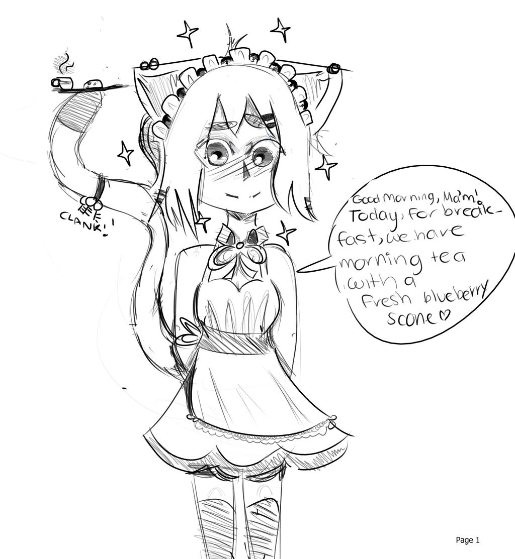 Neko Maid By Senpaiifufu On Deviantart