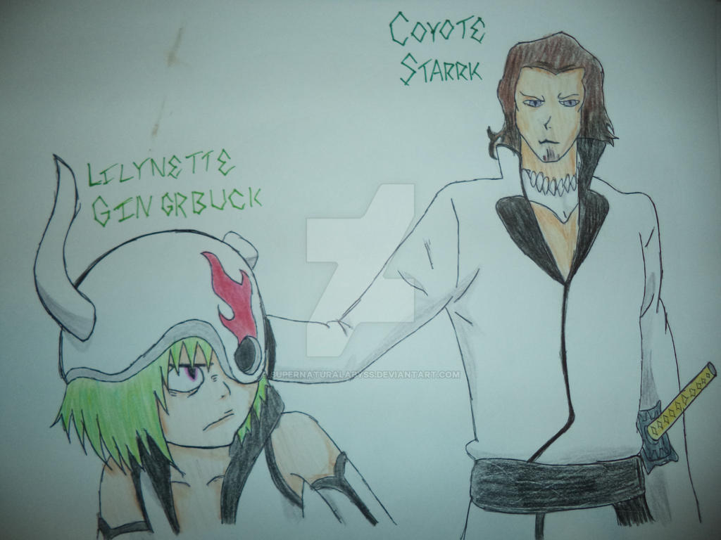 Starrk and Lilynette by SupernaturalAbyss on DeviantArt Starrk and Lilynette by SupernaturalAbyss on DeviantArt