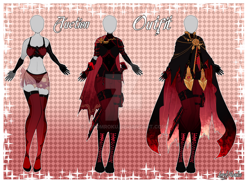 Open Outfit Flat Auction 14 By Lordmroku On Deviantart