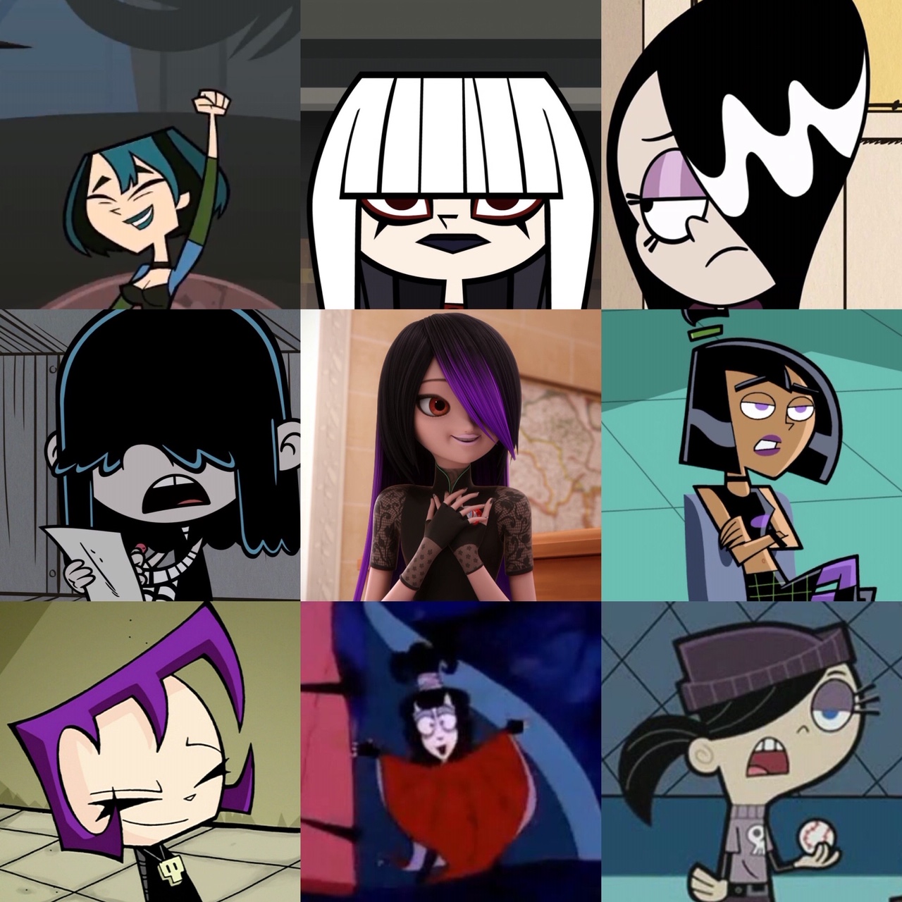 Goth Girl Collage By Iamautism On Deviantart