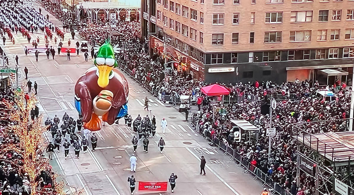 Uncle Dan at Macy's Thanksgiving Parade 2023 by IAmAutism on DeviantArt Uncle Dan at Macy's Thanksgiving Parade 2023 by IAmAutism on DeviantArt