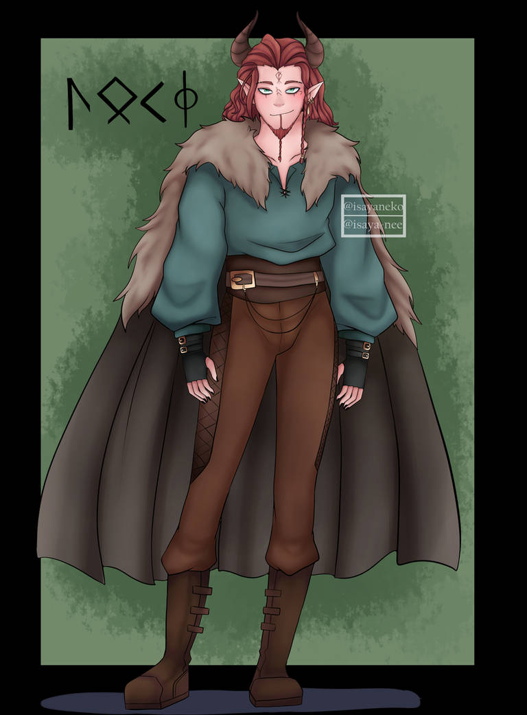 Oc Loki Full Body Myart By Isaya Nee On Deviantart