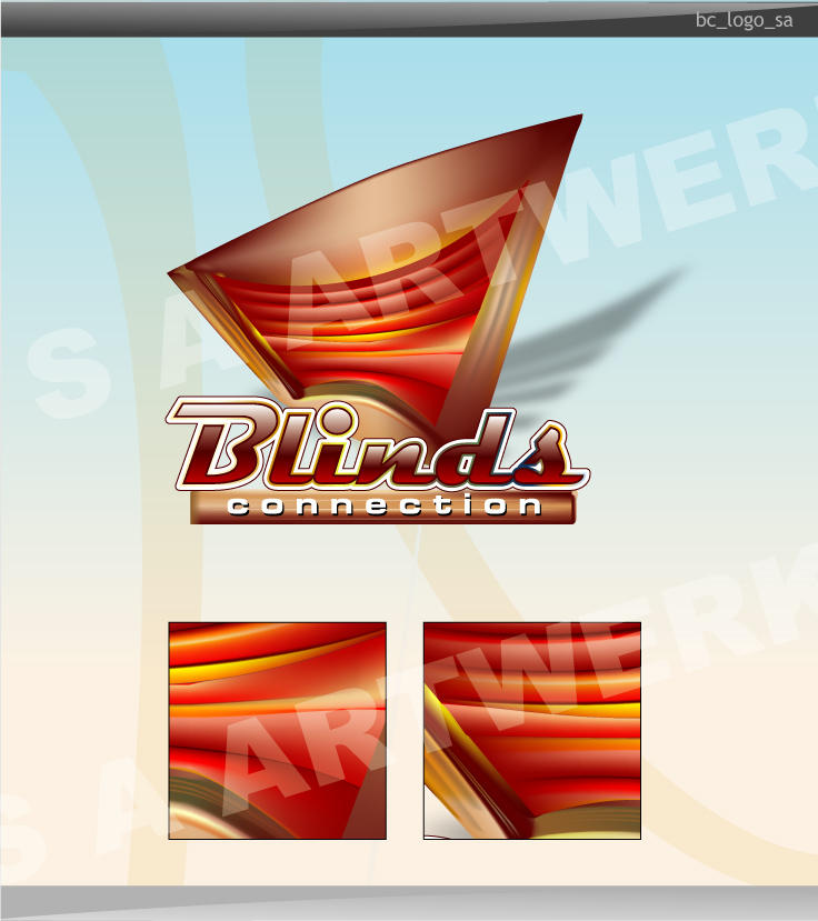 BLINDS CONNECTION LOGO by sameer on DeviantArt