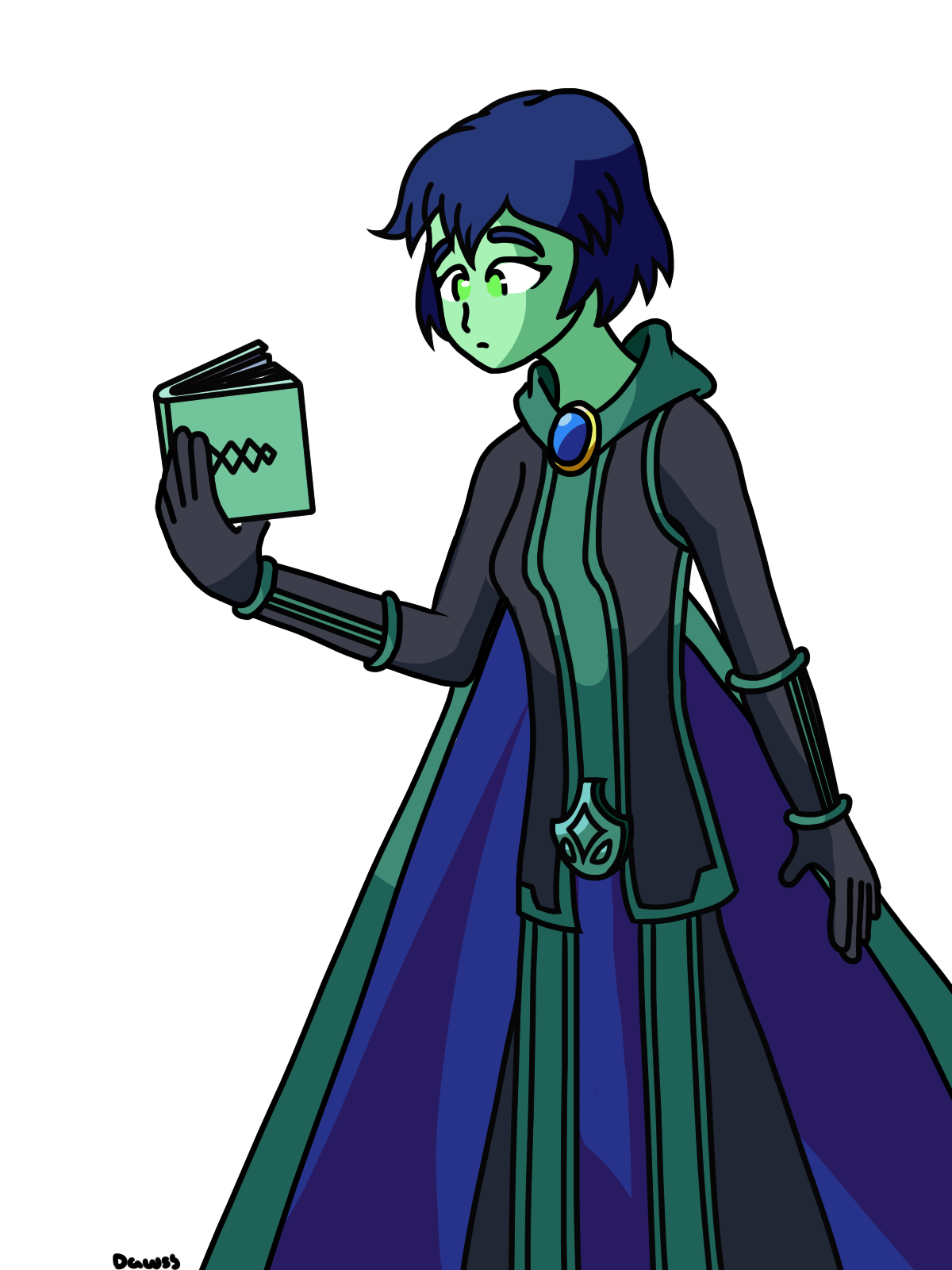 Mona Shovel Knight By Dawstheartist On Deviantart