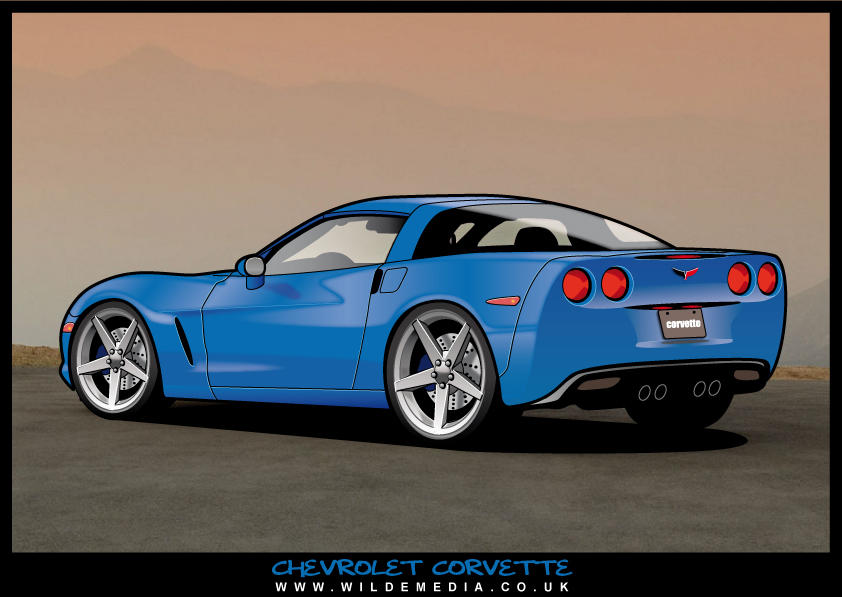 Chevrolet Corvette by ChristineWildeArt on DeviantArt