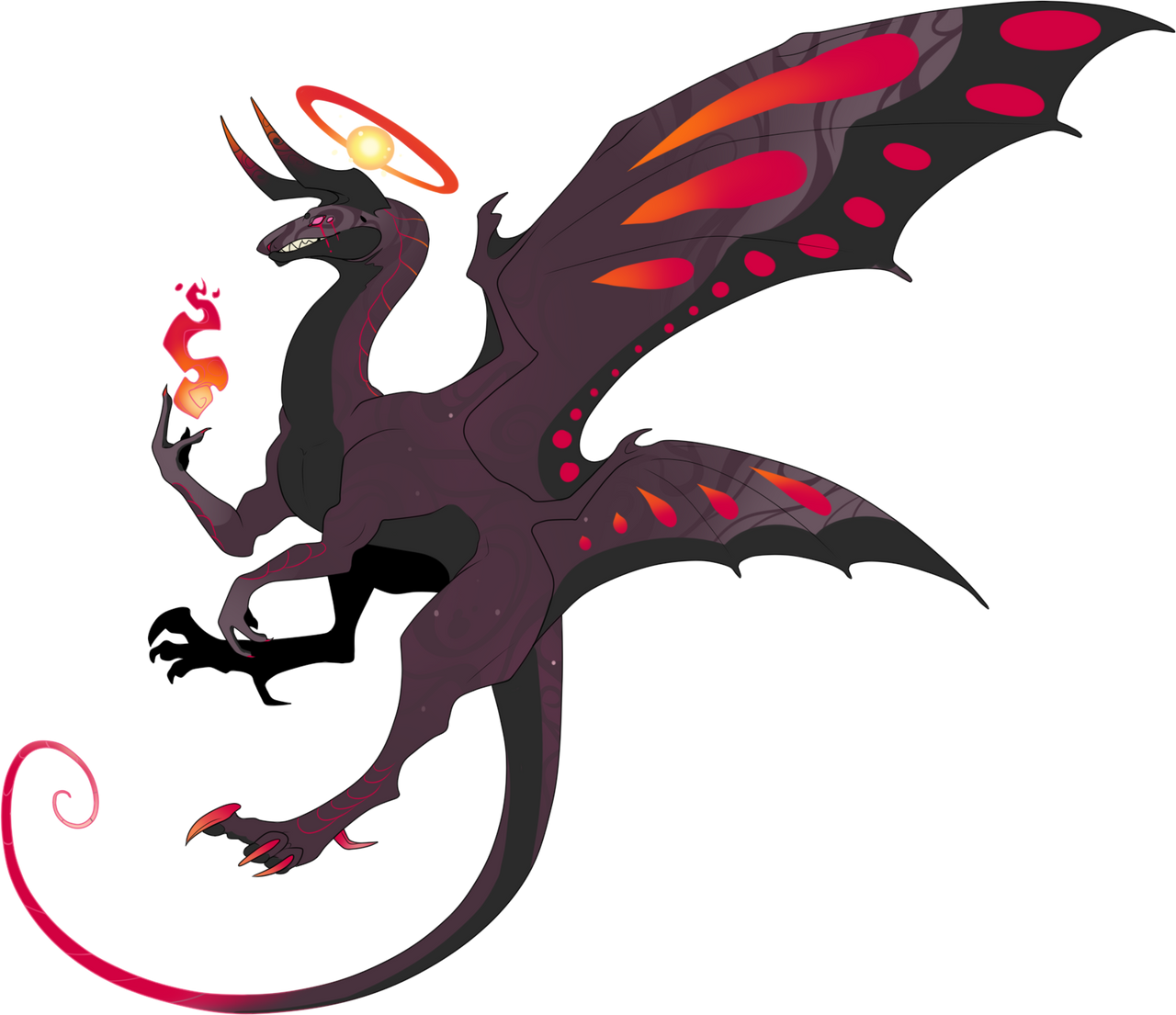 Dragon Spellcaster Adopt Sold By Theglitchydemon On Deviantart