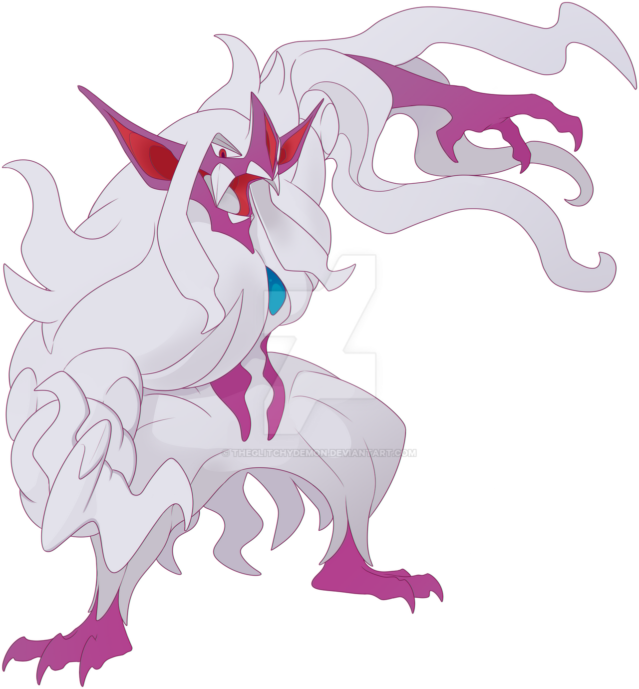 Shiny Grimmsnarl By Theglitchydemon On Deviantart