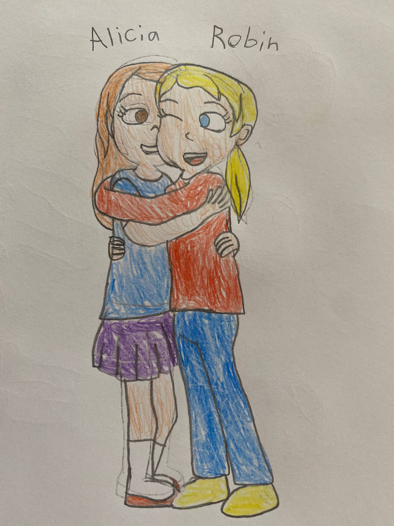 Robin And Alicia Embrace By Rohanartlife On Deviantart