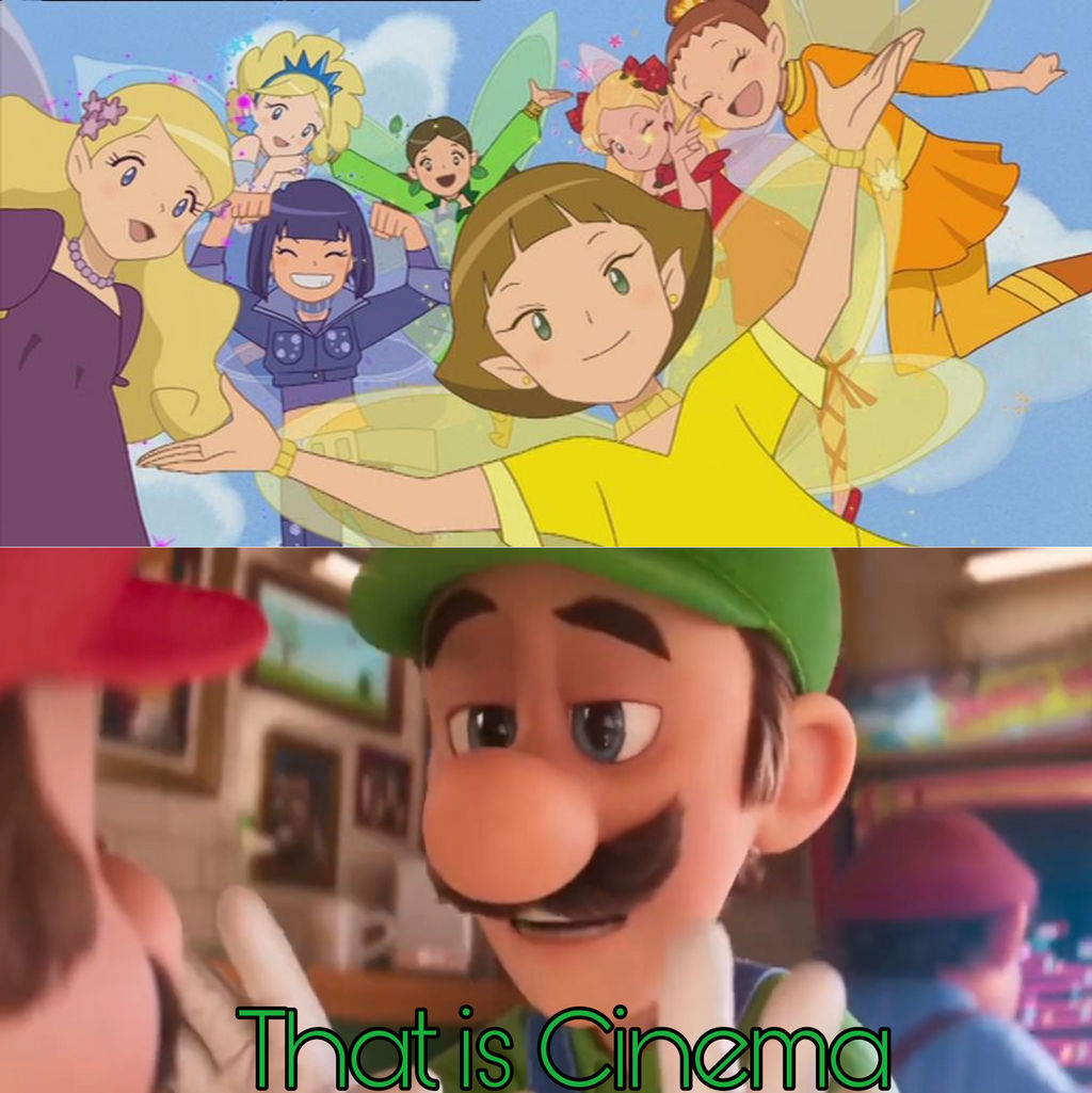 Luigi Calls Return To Rainspell Island Cinema By Rohanartlife On Deviantart