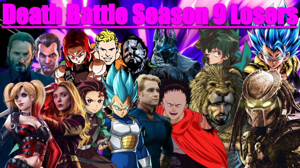 Death Battle Season 9 Losers Poster by JamesSonic on DeviantArt Death Battle Season 9 Losers Poster by JamesSonic on DeviantArt