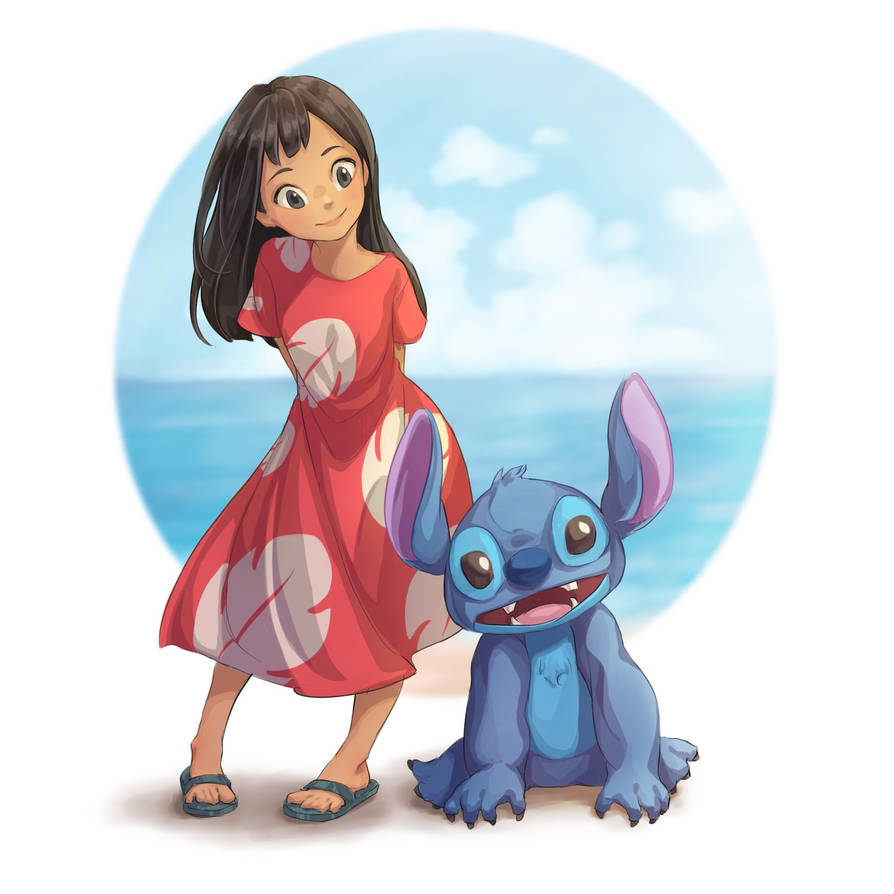 I Like Lilo And Stitch Is Anime By Writingdrawingman On Deviantart