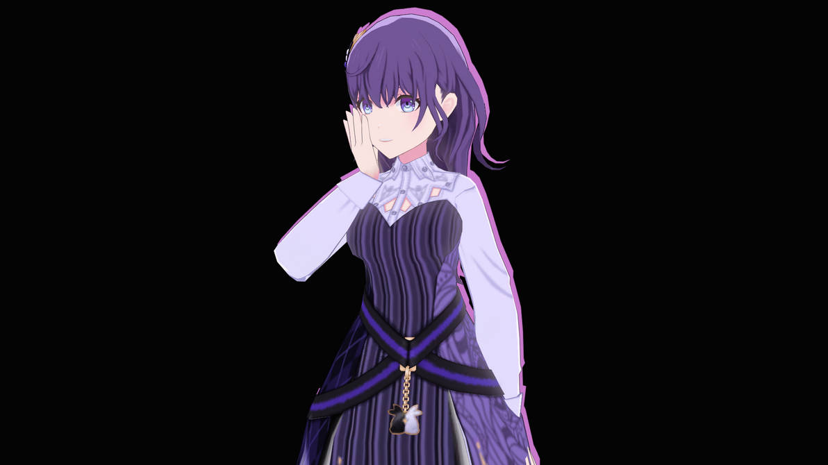 Mmd Pjsekai Library Dress Mafuyu Model Dl By Skylandz713 On Deviantart