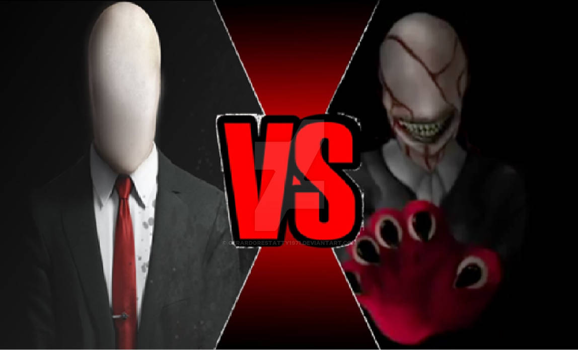 Slenderman vs Look See by gerardorestatty1971 on DeviantArt Slenderman vs Look See by gerardorestatty1971 on DeviantArt