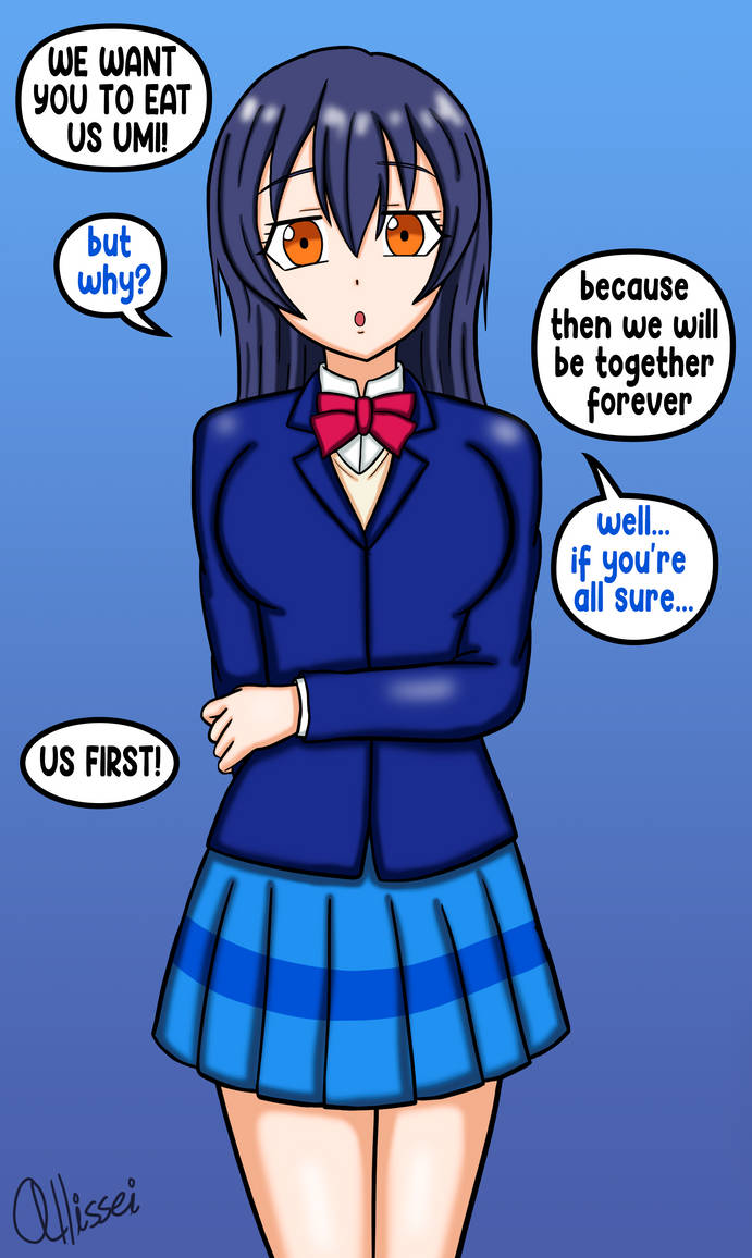 Umi And Her V Fans Pt1 Commission By Allissei Ali On Deviantart