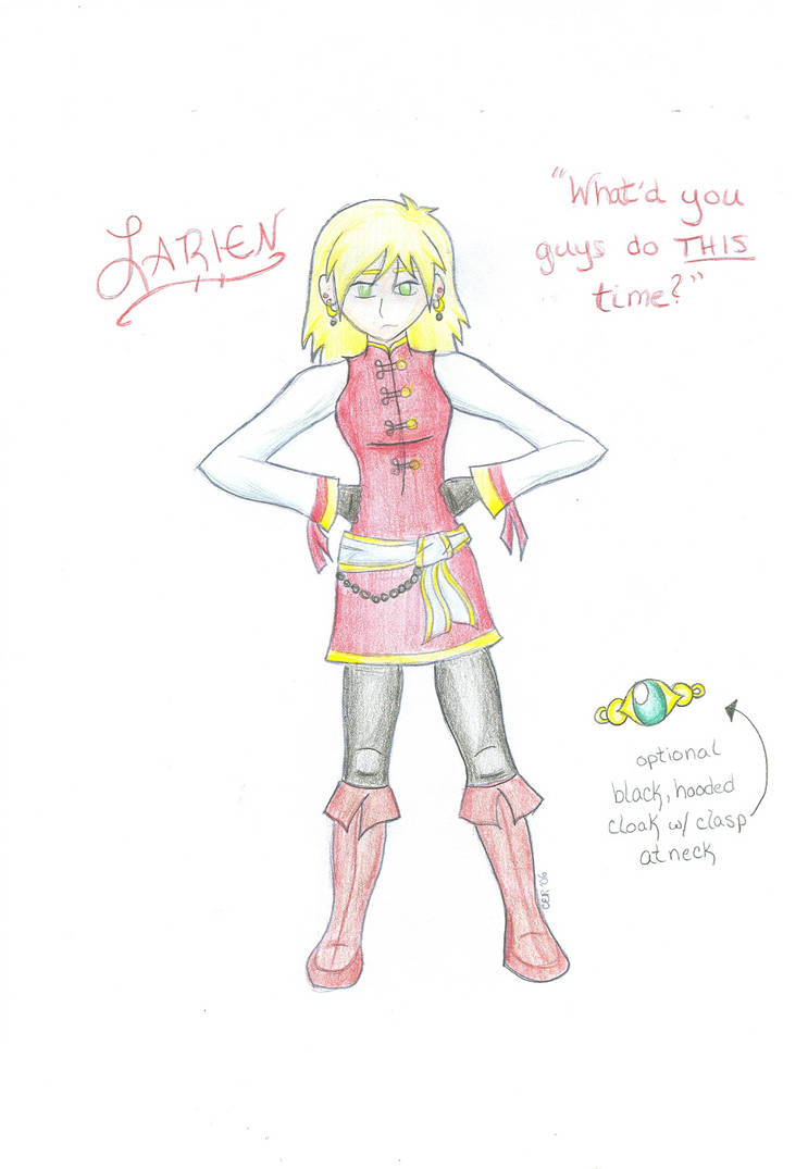 Larien revamped by NillaCream on DeviantArt