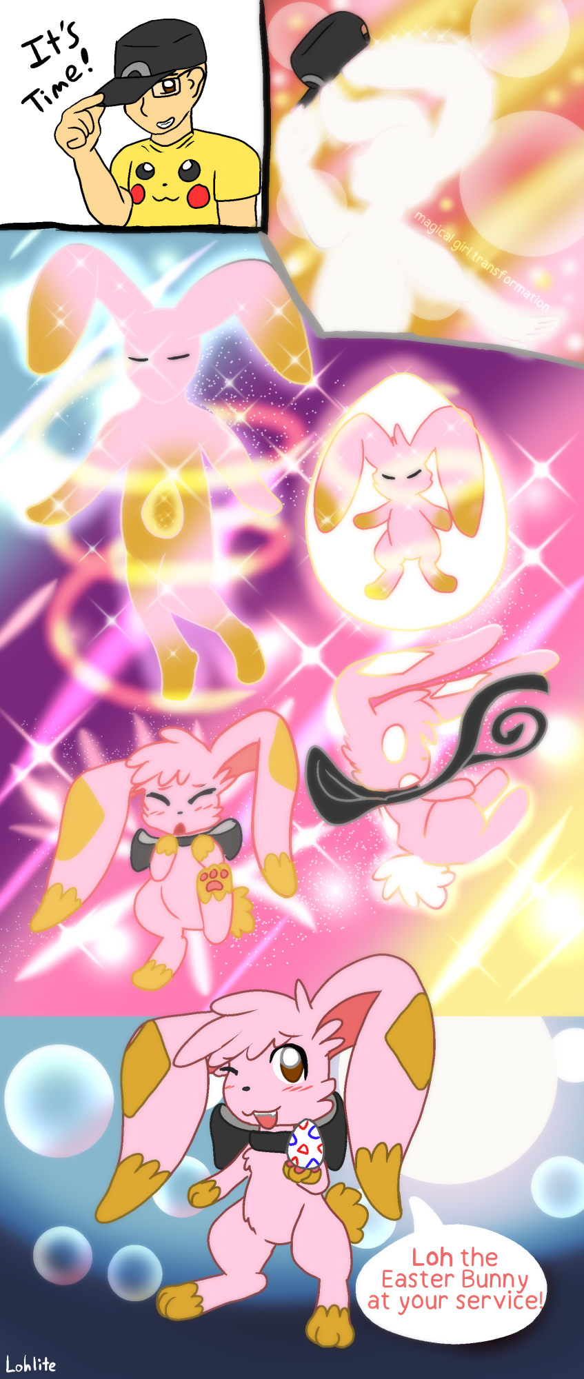 Magical Bunny Transformation By Lohlite On Deviantart