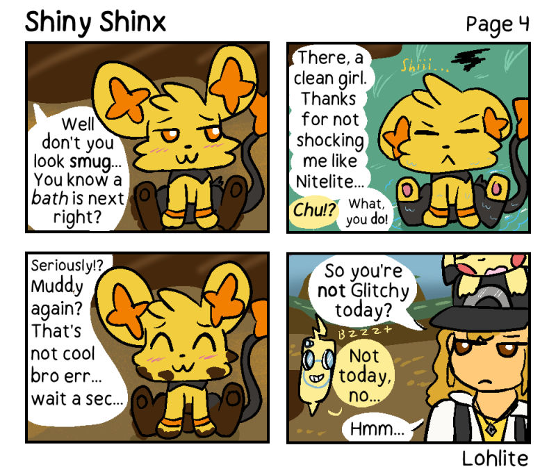 Shiny Shinx Comic Page 4 By Lohlite On Deviantart