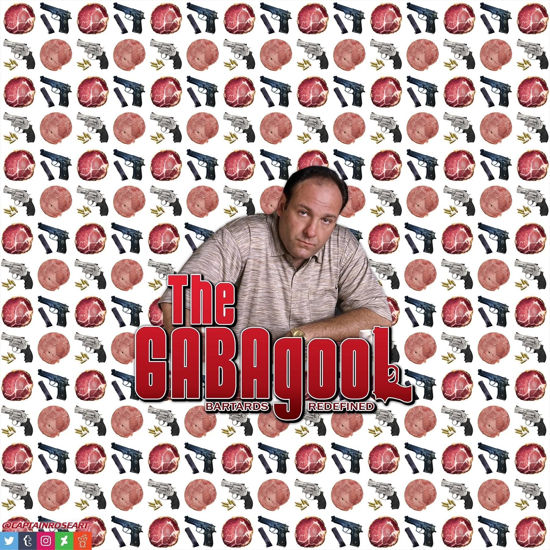 Gabagool? Ovah Here (The Sopranos Blotter Art) by CaptainRoseArt on ... Gabagool? Ovah Here (The Sopranos Blotter Art) by CaptainRoseArt on ...