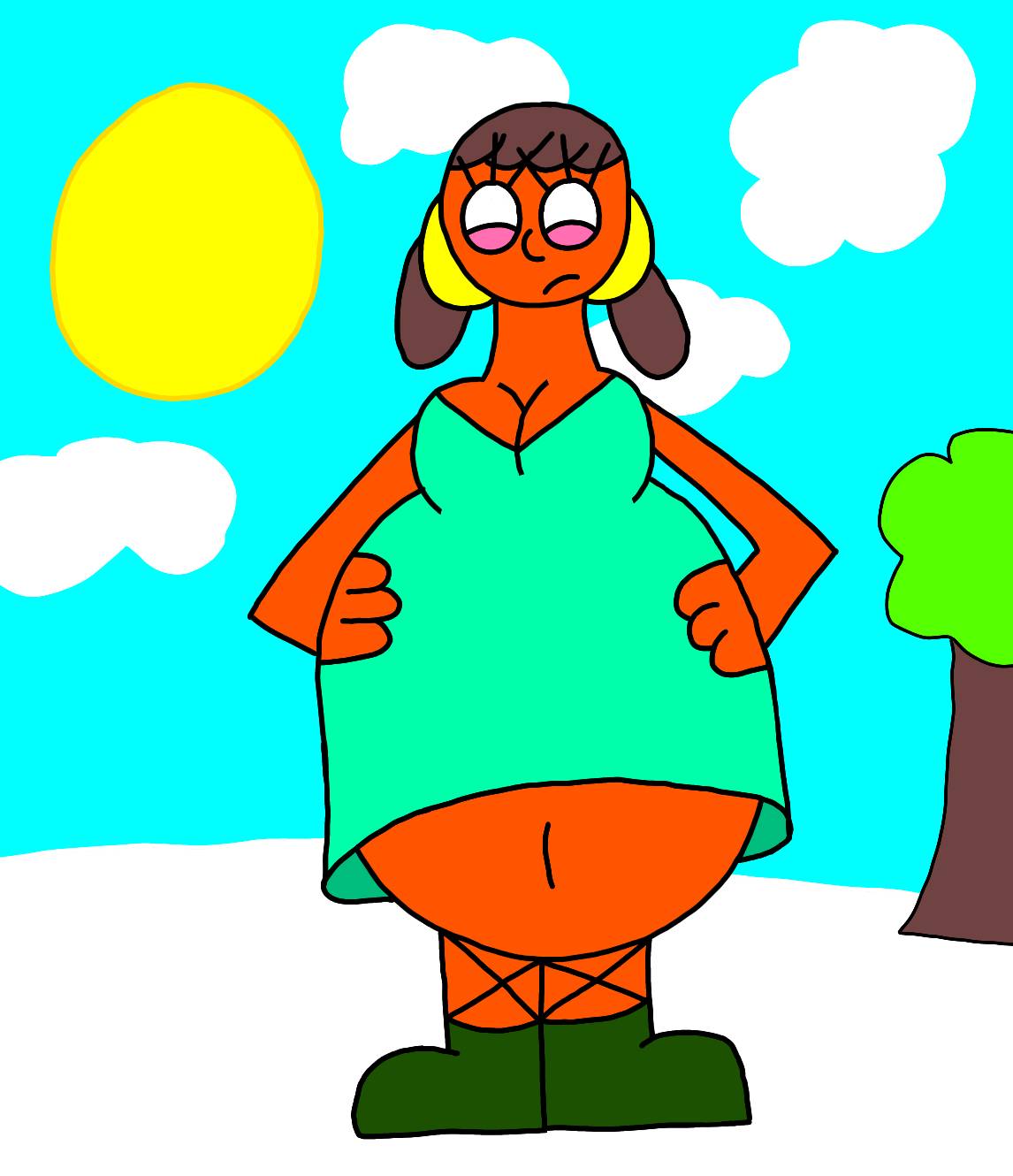 Lilys Stuffed Belly By Princesstiara18 On Deviantart