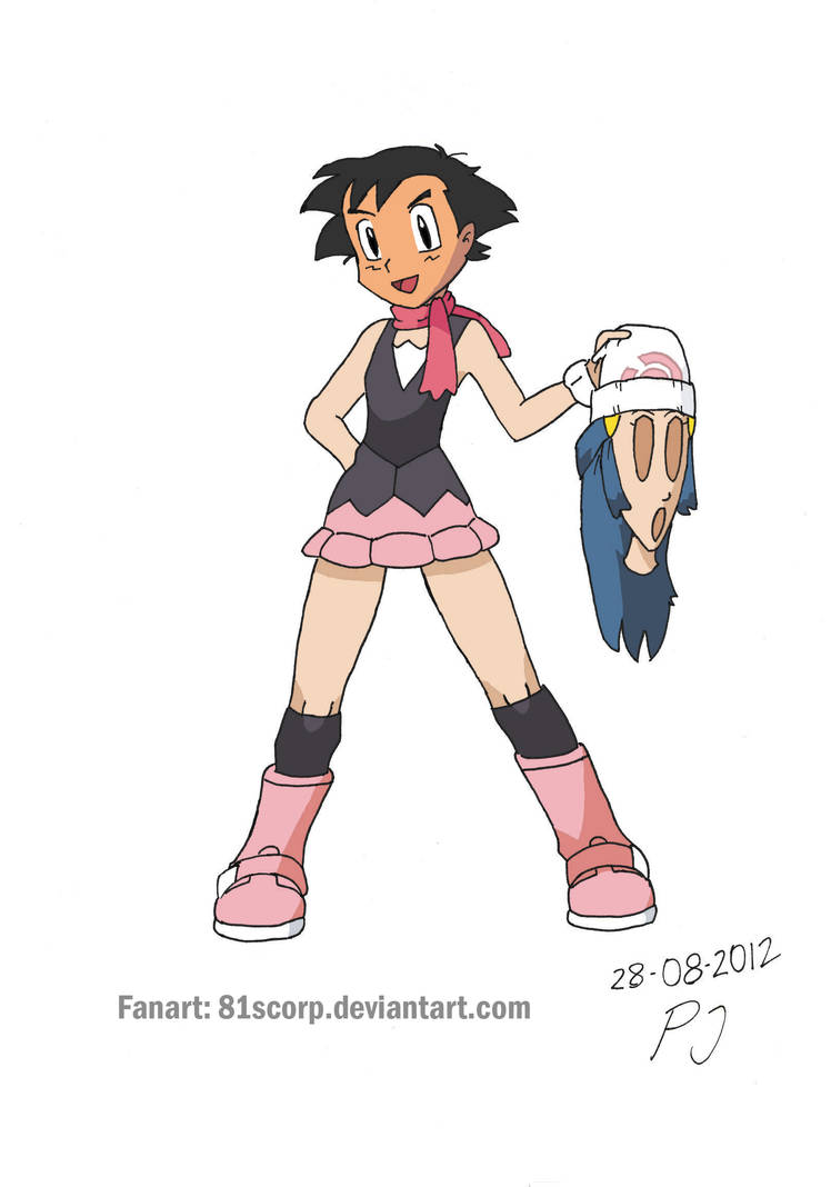 Ash As Dawn By 81scorp On Deviantart