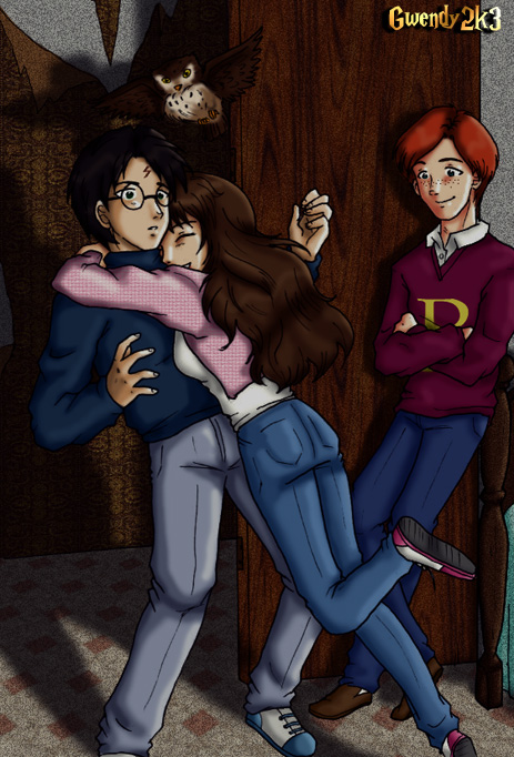 Harry Potter And Hermione Granger Hug