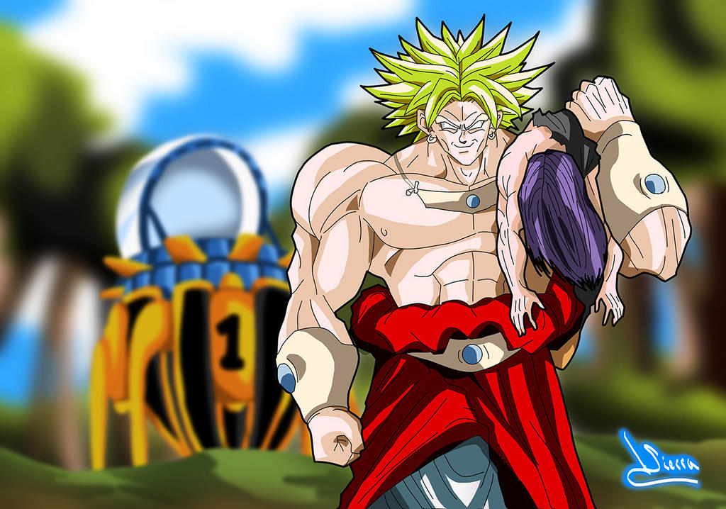 Broly And Trunks 5 By Sersisoz On Deviantart