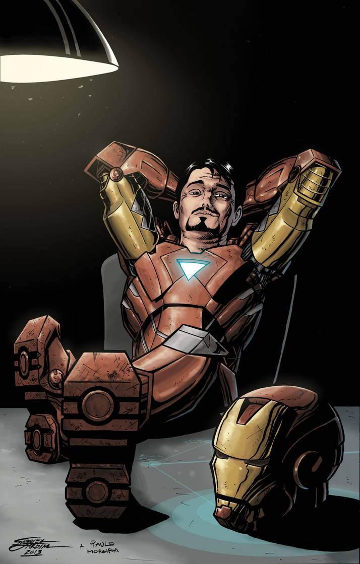 Tony Stark Colors By Gabrieljardim On Deviantart