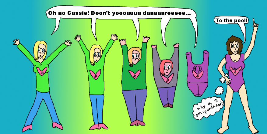 To the pool... by Keyblade-Wielder on DeviantArt