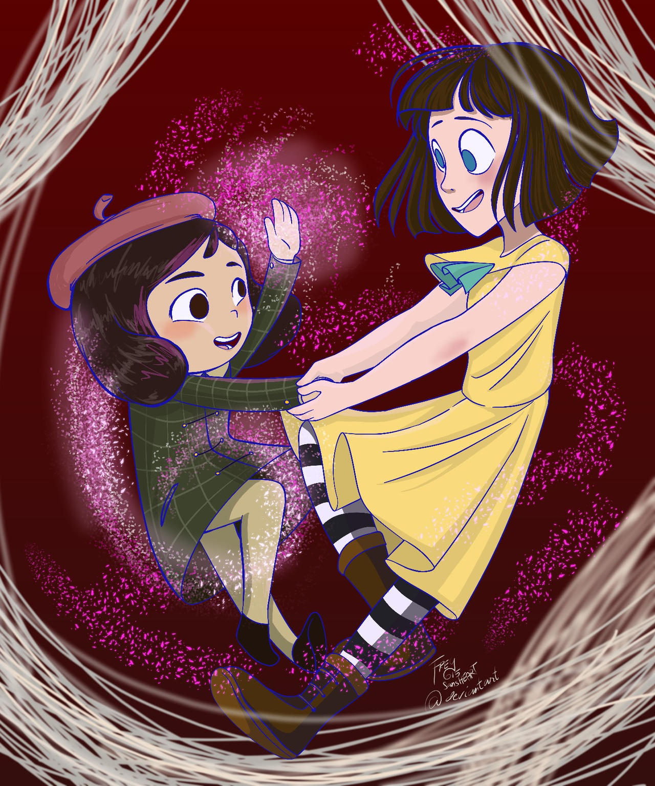 Fran Bow and Little Misfortune fanart by FREY615sansHEART on DeviantArt Fran Bow and Little Misfortune fanart by FREY615sansHEART on DeviantArt