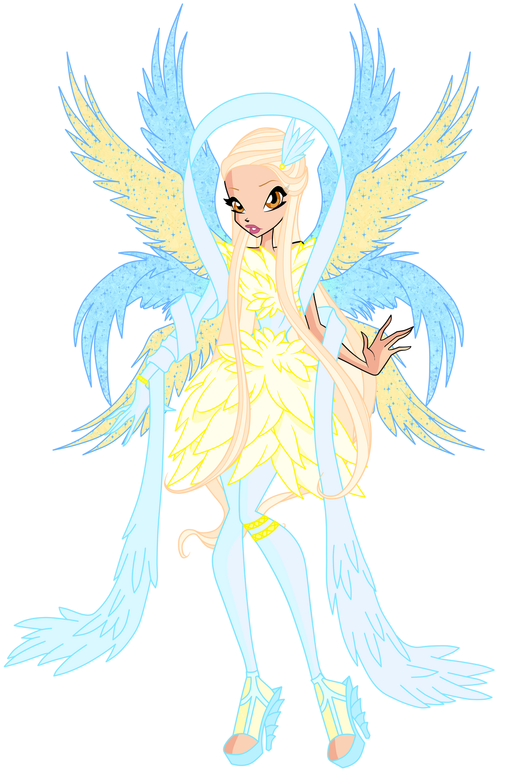Daphne Angelix Concept By Winx Rainbow Love On Deviantart