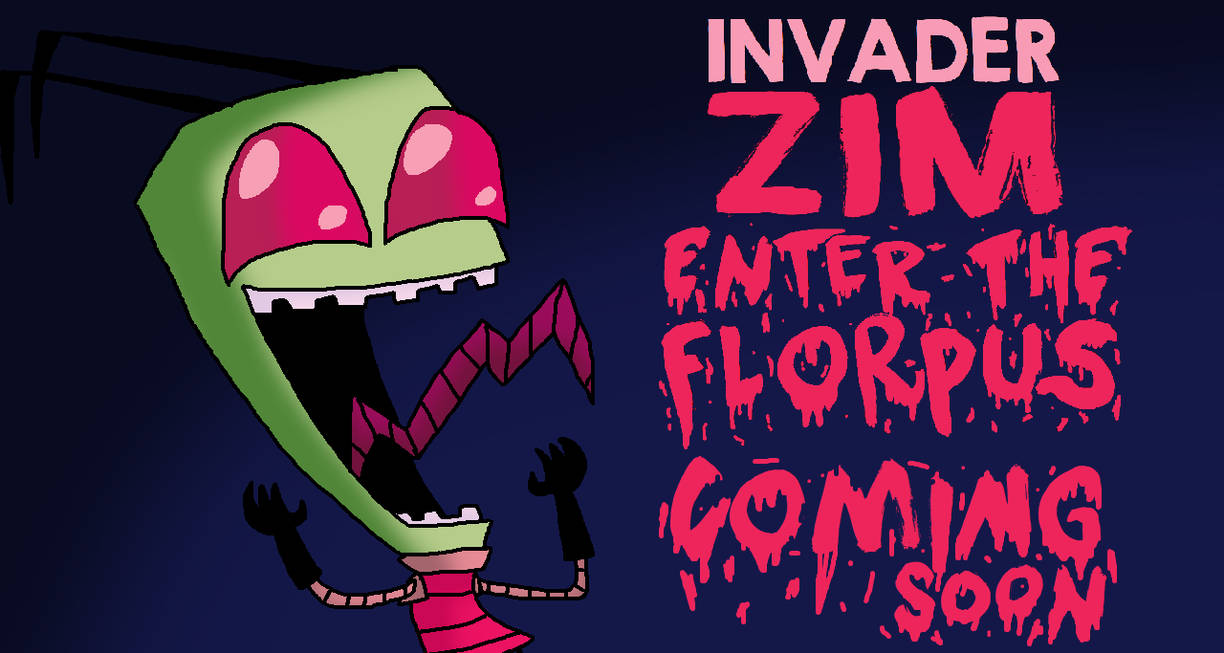 Invader Zim Enter The Florpus Drawing By Kayomonster On Deviantart