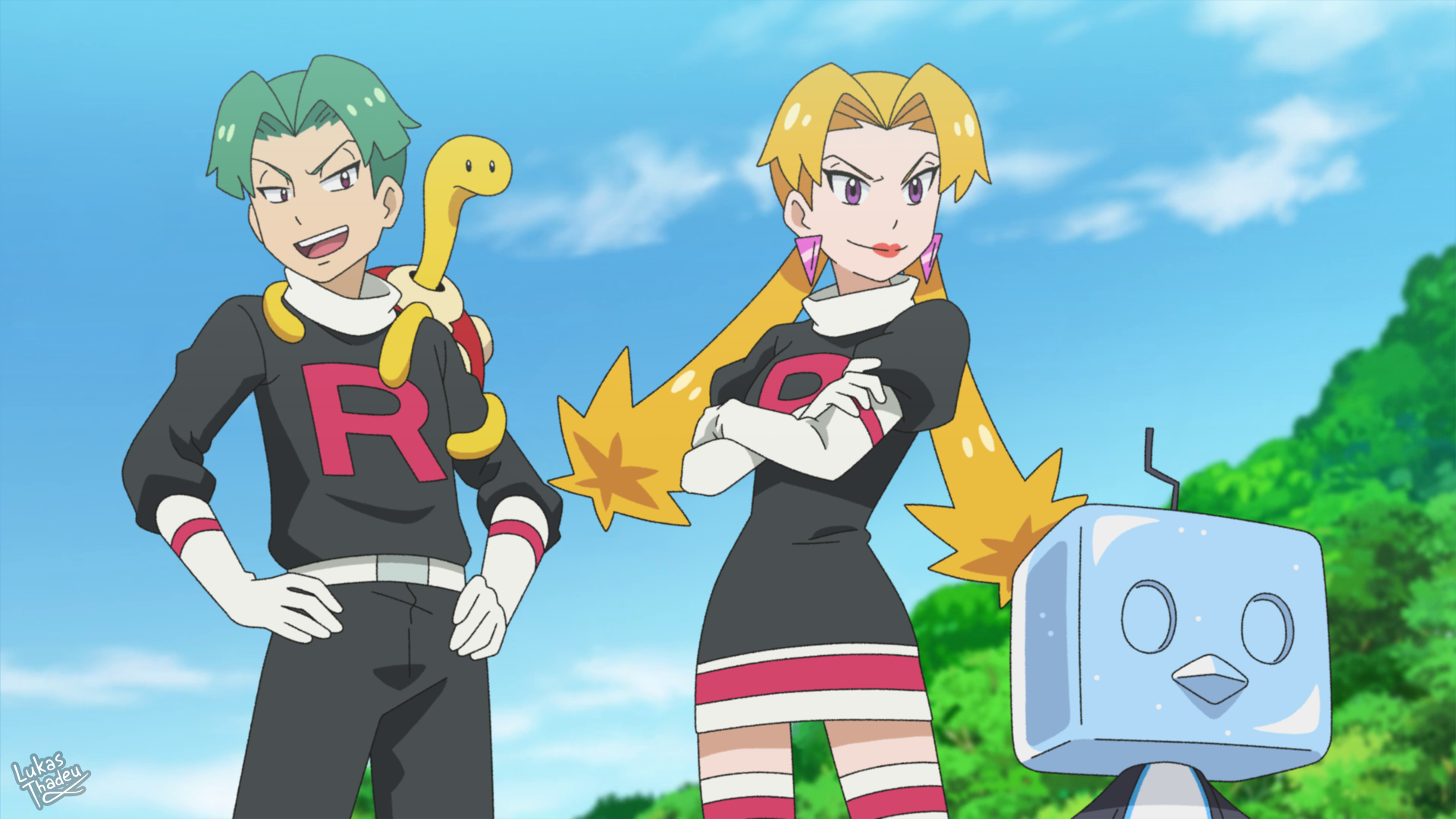 Cassidy And Butch Pokemon Journeys By Lukasthadeuart On Deviantart