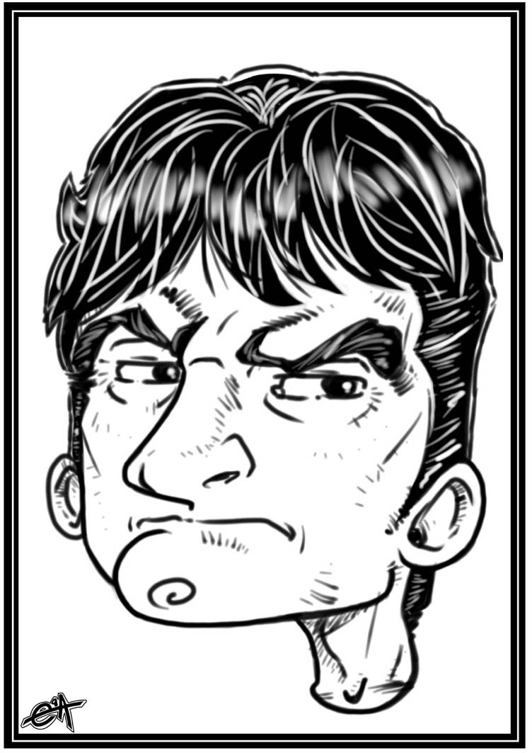 Charlie Sheen By Enel9arte On Deviantart
