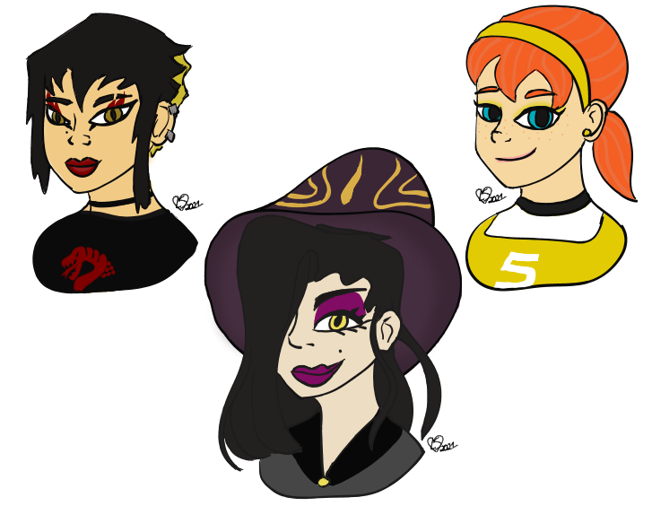 Tmnt Girls By Ellie Doodles On Deviantart
