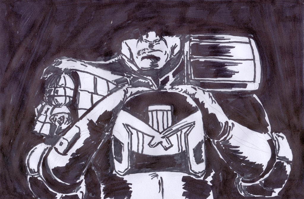 Judge Dredd Unmasked By Michael Mcdonnell On Deviantart