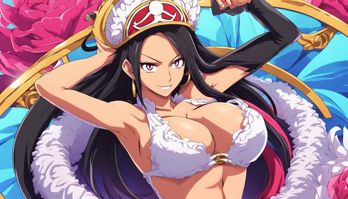 Boa Hancock One Piece By Stickyai On Deviantart