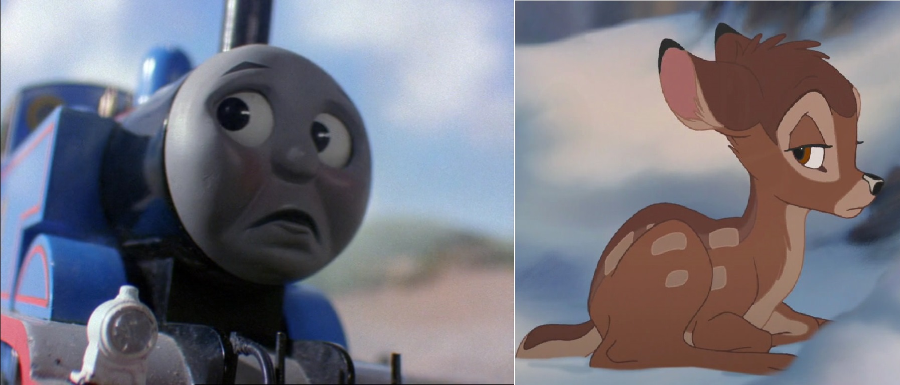 Thomas Feels Bad For Bambi By Leonardleolionheart On Deviantart