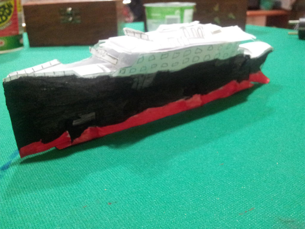 Rms Titanic Papercraft Model By Markz92 On Deviantart