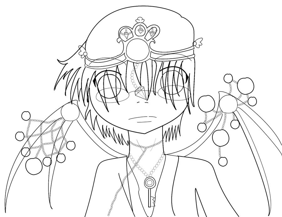 Lineart: Stands the Time God by stupidtheai on DeviantArt