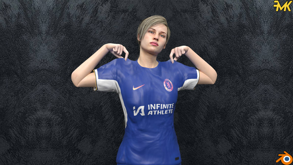 Cassie Cage Chelsea 2023 24 Jersey By Cassiecageedits On Deviantart
