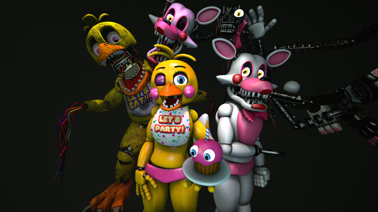 Sfmfnaf Girls Night By Branzila On Deviantart