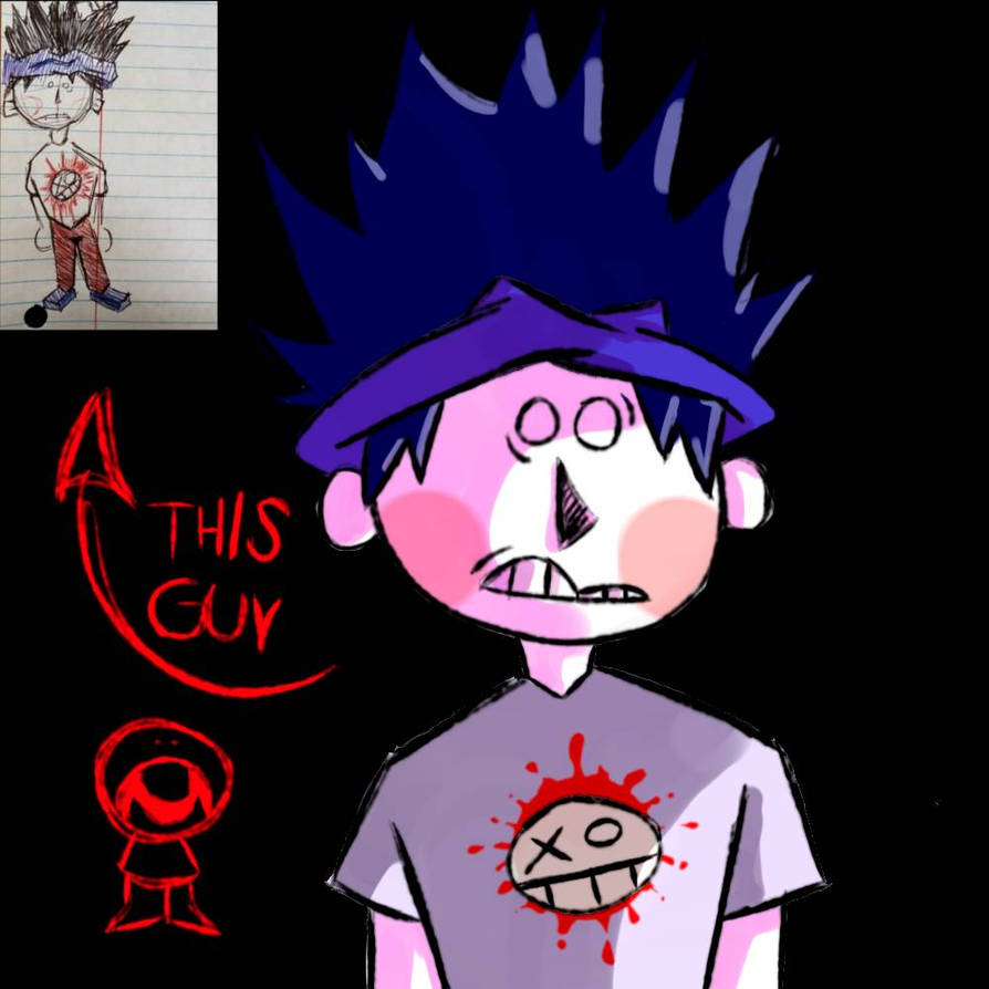 Ninja Guy Again But Digitally Drawn By Genericderek On Deviantart