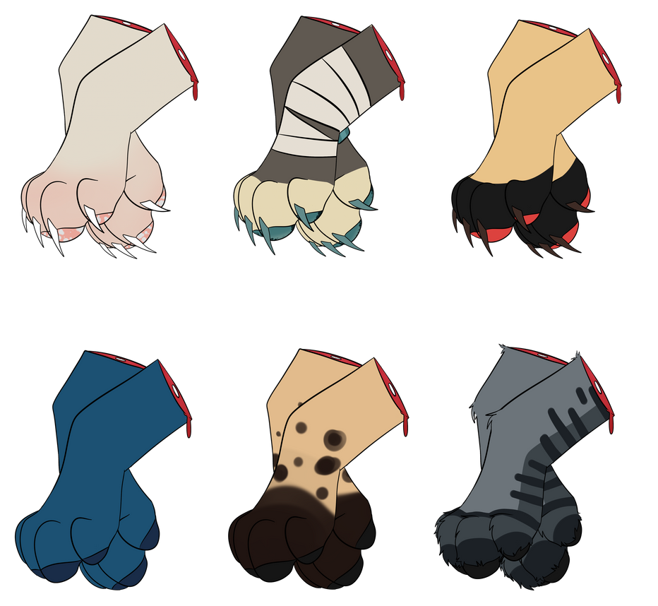 Y Big Pack Of Toe Beans By Peachdew On Deviantart